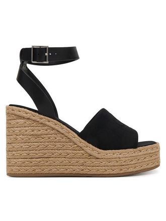 Calvin Klein Espadrilles Wedge Espad 70 Neopr Mg HW0HW03014 Schwarz