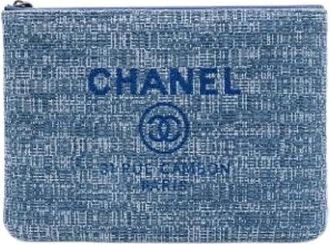 Chanel Pre-owned Deauville O Case - Femme - Pre-owned - Bleu - Taille: ONE Size