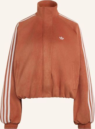 adidas Originals Adidas Originals Adilenium Season 6 Track Top, Kunstwildleder rot