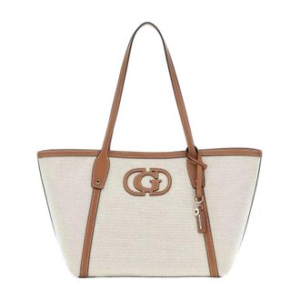 Guess Femme, Sacs, Beige, Taille: ONE Size Lahabra Handtas Tote Bag