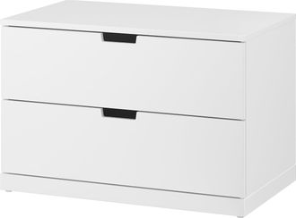 IKEA NORDLI Kommode mit 2 Schubladen