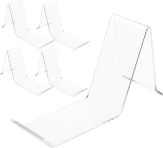 Valiclud Teiliges Acryl Schuh Display Transparenter Schuhständer Riser Vitrine für Einzelhandel Langlebiger Platzsparender Schuhaussteller für Ladengeschäfte u