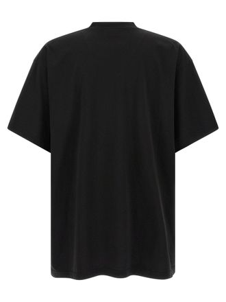Balenciaga Graphic Print T-shirt - Black