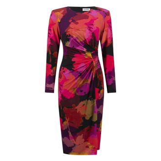 Joseph Ribkoff Femme, Robes, Multicolore, Taille: 42 FR Robe fourreau &agrave; imprim&eacute; floral