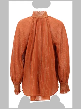 Zimmermann Aster Blouse - Orange