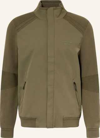 HUGO BOSS Blouson Spirit Im Materialmix gruen
