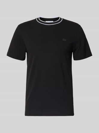 Lacoste Regular Fit T-Shirt aus Baumwoll-Mix