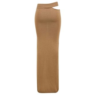Akep Damen, Kleider, Beige, SGr&ouml;&szlig;e