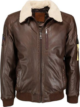 Top Gun Lederjacke TG20193144