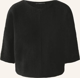 Oui Pullover schwarz