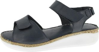 Andrea Conti Damen Sandalette Sandale, d.blau, 40 EU