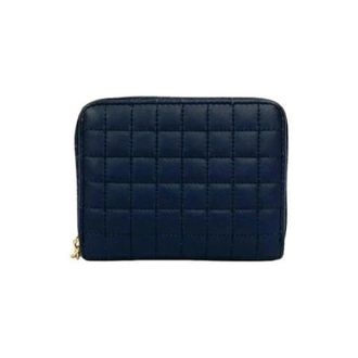 Celine Portefeuille Bifold Pre-owned - Femme - Pre-owned - Bleu - Taille: ONE Size
