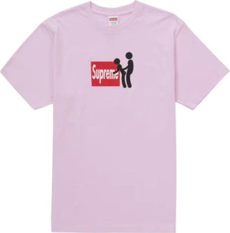 SUPREME Homme, Tops, Rose, Taille: XL Stick Tee
