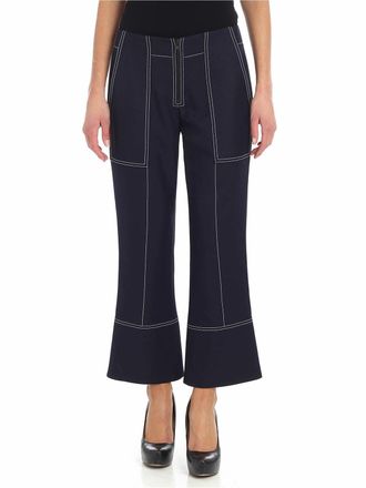 Kenzo Pantalons Décontractés - Bleu