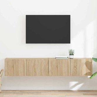 vidaXL vidaXL Meuble TV mural Montage mural 2 pcs Sonoma 78,5 x 31 x 29,5 cm