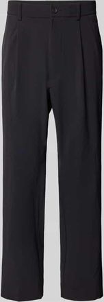 HUGO BOSS Straight Leg Stoffhose mit Bundfalten Modell Way