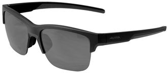 Alpina Pulsion, sportliche Sonnenbrille f&uuml;r Damen und Herren, UV-A-B-C Schutz, bruchsicher, black matt