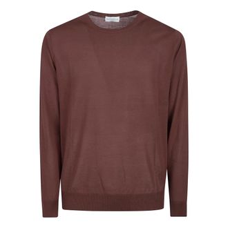 Ballantyne L&auml;ssiger Strickpullover - - Knitwear - Herren - Braun - 2XL