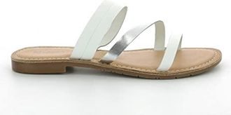 Kickers Etofe, Mules Femme, Blanc, 42