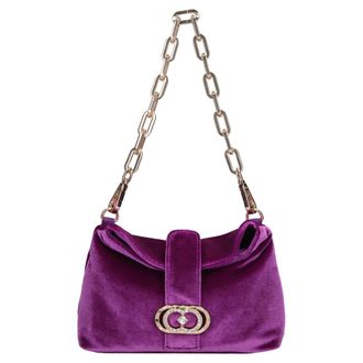 La Carrie Night Edition Samttasche - - Bags - Damen - Lila - ONE SIZE