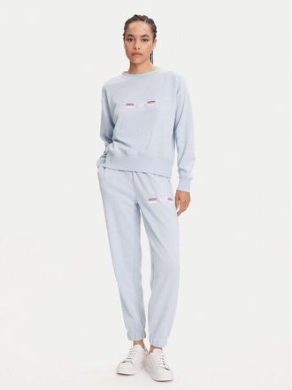Emporio Armani Jogginganzug EW000500 AF10882 U9273 Himmelblau Regular Fit
