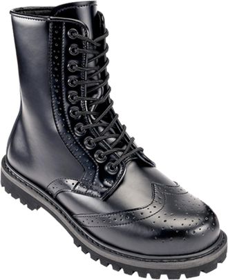 Brandit Budapester Phantom 10 Eyelet Boots black Gr.11/45