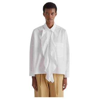 Meimeij Femme, Blouses et Chemises, Blanc, Taille: 38 FR M6Pa19791 Shirt