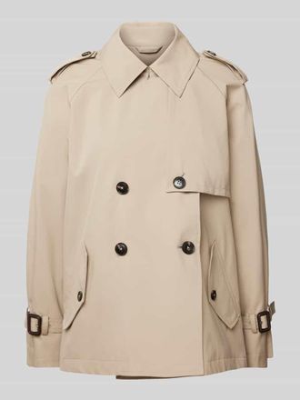 White Label Trenchcoat mit Reverskragen