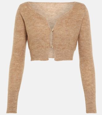 Jacquemus Cardigan Alzou en mohair et laine mélangés