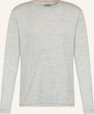Icebreaker Funktionsshirt 150 Lodge Aus Merinowolle grau