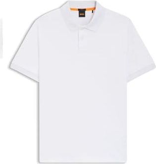 BOSS Hommes Passenger Polo Slim en Coton Stretch &agrave; Patch Logo