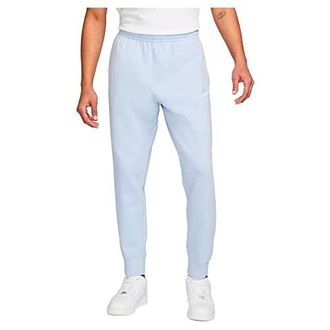 Nike Nike Polaire Sportswear Club Pant, Bleu Marine/Bleu Clair/Blanc, XL Homme