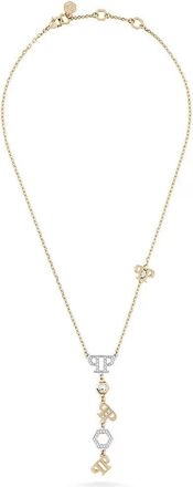 Philipp Plein Femme, Accessoires, Jaune, Taille: ONE Size PP Elements Pendant Necklace