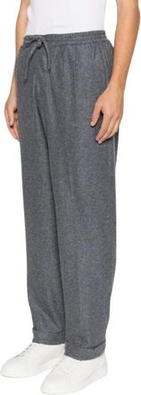 Fedeli Homme, Pantalons, Gris, Taille: M Pantalons Harvard