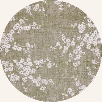 Louis De Poortere Louis De Poortere Teppich Sakura Sakura gruen