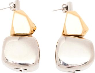 Plan C Plan C, Femme, Accessoires, Multicolore, Taille: ONE Size Geometric Earrings
