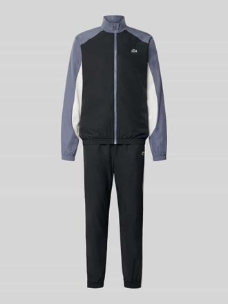 Lacoste Sport Regular Fit Trainingsanzug mit wasserabweisender Beschichtung