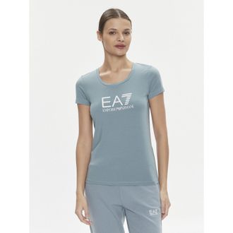 Emporio Armani T-Shirt 8NTT66 TJFKZ 1533 Blau Slim Fit