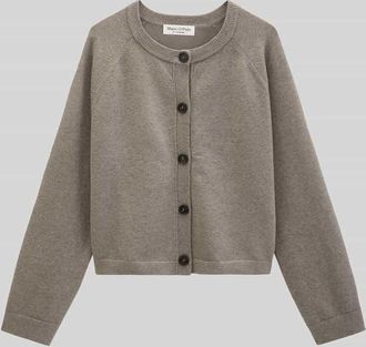 Marc O'Polo Relaxed Fit Strickjacke aus Baumwoll-Mix