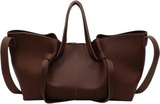 Generic Sac &agrave; Bandouli&egrave;re Femme en Cuir Vegan PU Grand Capacit&eacute; Tote &Eacute;l&eacute;gant Sac Messager pour Voyage, Travail, Quotidien