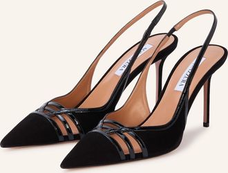 Aquazzura Aquazzura Slimgpumps Kari Sling 85 schwarz
