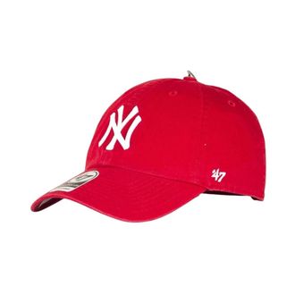 47 Brand Homme, Accessoires, Rouge, Taille: ONE Size Clean Up Neyyan Curved Visor Cap