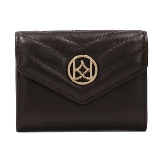 Kazar Kleine Geldb&ouml;rse mit gro&szlig;em Monogramm - - Accessories - Damen - Braun - ONE SIZE