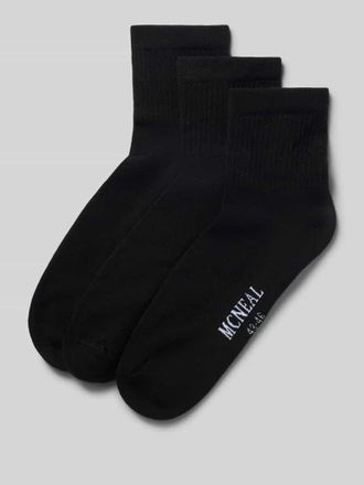 Mc Neal Socken mit elastischem Rippenb&uuml;ndchen im 3er-Pack