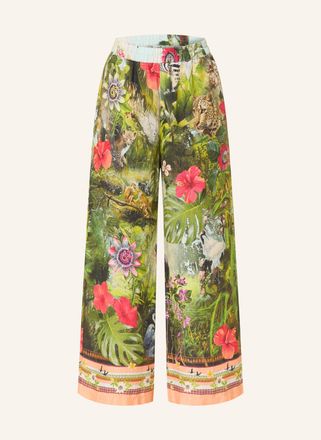 Angoor Angoor Leinenhose blau