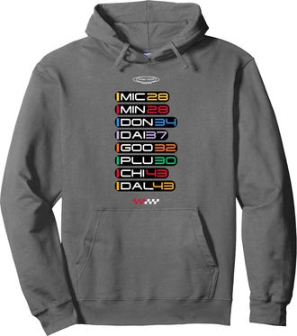 Disney Racing Mickey & Friends Turbo Troop Race Team Numbers Pullover Hoodie