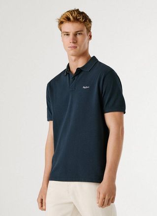 Pepe Jeans London Poloshirt OSCAR aus Baumwoll-Piqu&eacute;, mit Logostickerei
