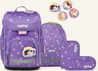 Ergobag Schulranzen-Set Cubo Set lila