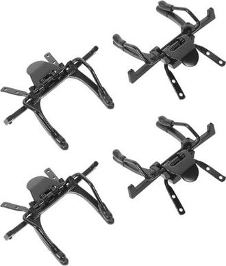 FOMIYES Lot de 4 Clips pour Lunettes de Soleil Polaris&eacute;es &agrave; Clipser en Acier Inoxydable Accessoires L&eacute;gers Anti-Reflets Compatibles pour Conduite Sports de Pl