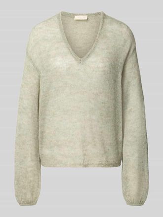 Freequent Relaxed Fit Pullover mit Alpaka-Anteil Modell Dido